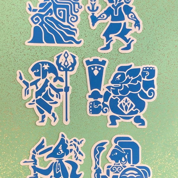 Legend of Zelda Vinyl Stickers - Etsy