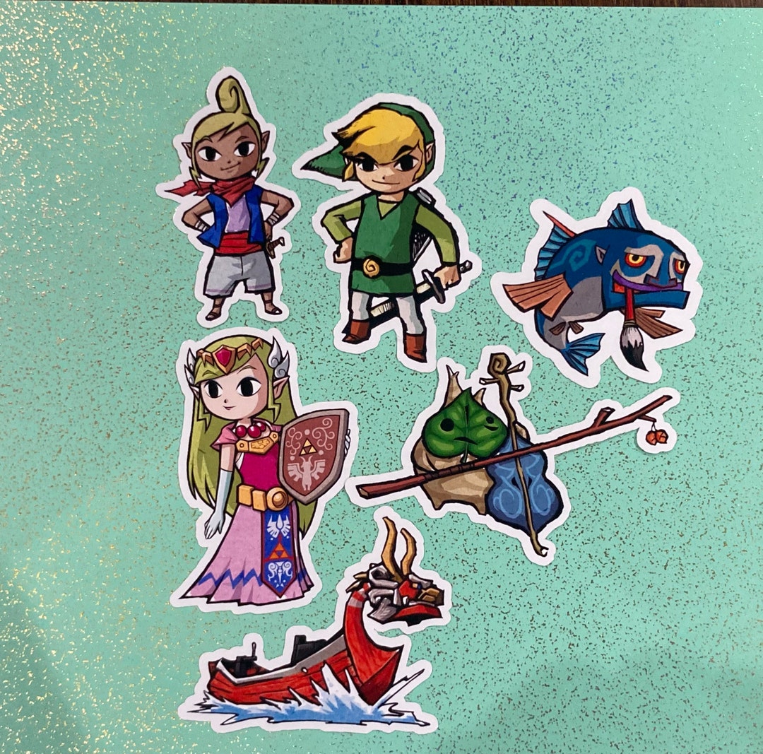 Wind Waker Sticker Set - Etsy Canada