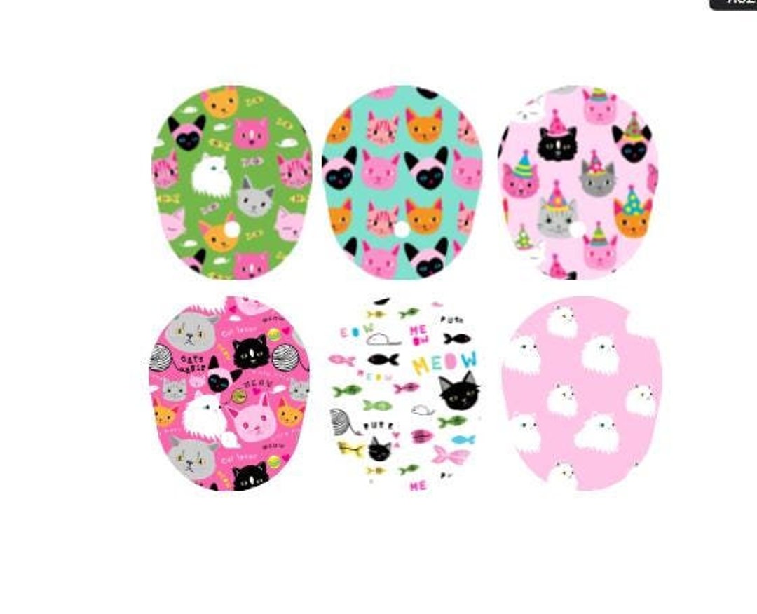 Cat Party Dexcom G7 Sticker Decals - Etsy