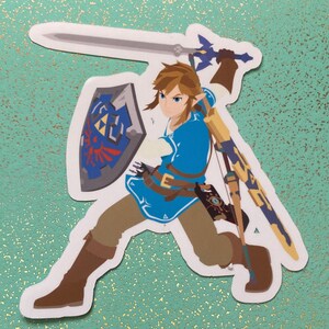 Legend of Zelda Link Sticker Set - Etsy