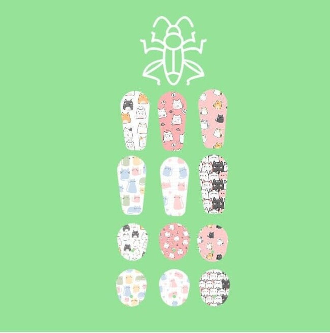 Cat Diabetes Dexcom Sticker Pack - Etsy