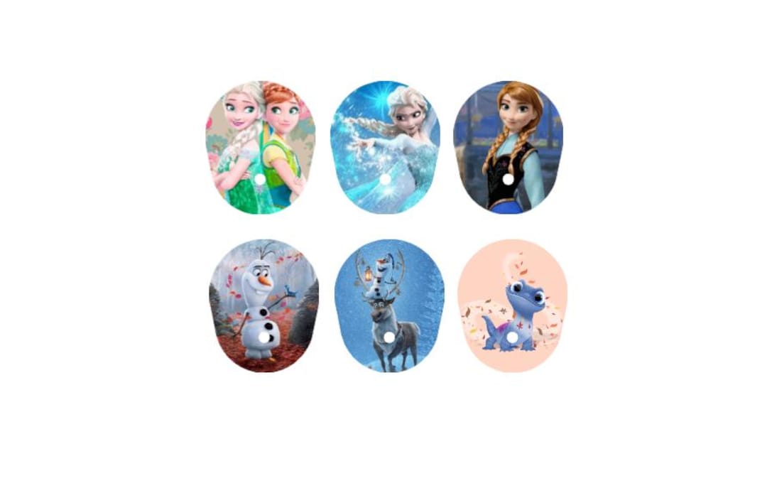 Ice Princess Character Dexcom G7 Stickers - Etsy