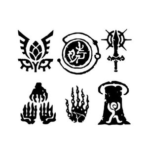 Legend of Zelda Sticker Decals - Etsy