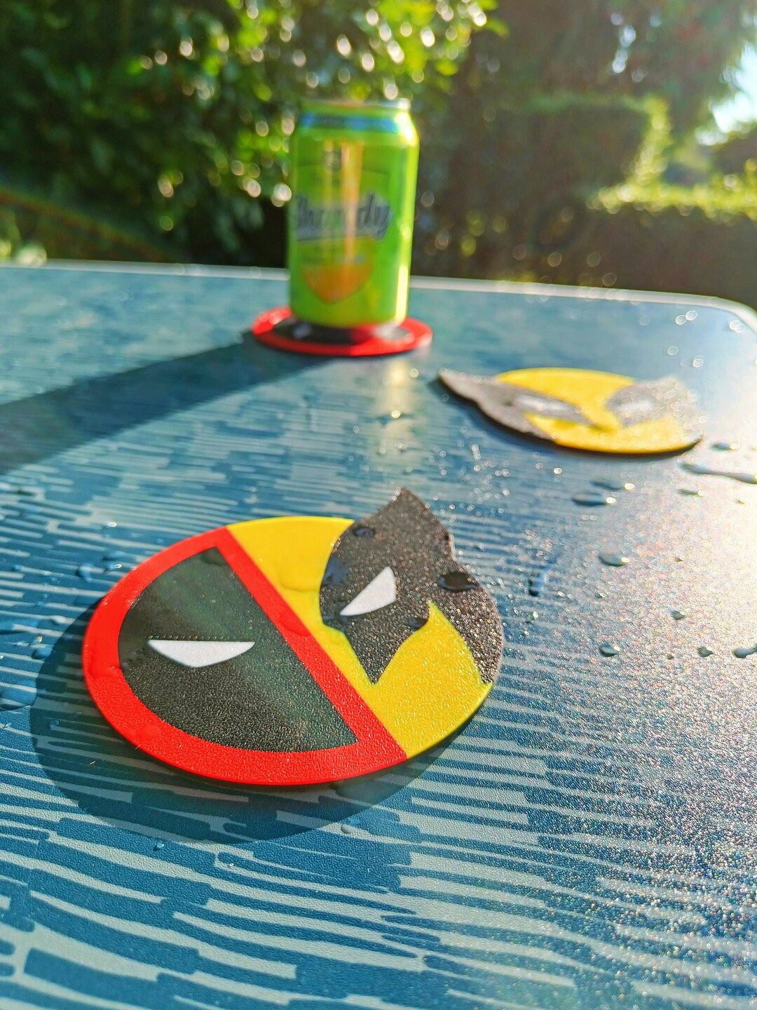 Deadpool and Wolverine 3D Coaster Set Exclusive Design Summer Gifts - Etsy