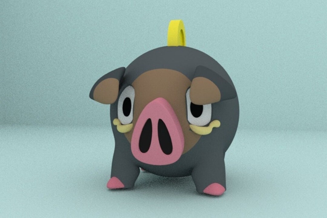 Lechonk Piggy Bank for 3D Printer, STL File, 3D Printing - Etsy