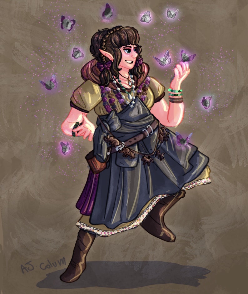 Fantasy Custom Character Portrait, Custom Game Character, Character ...