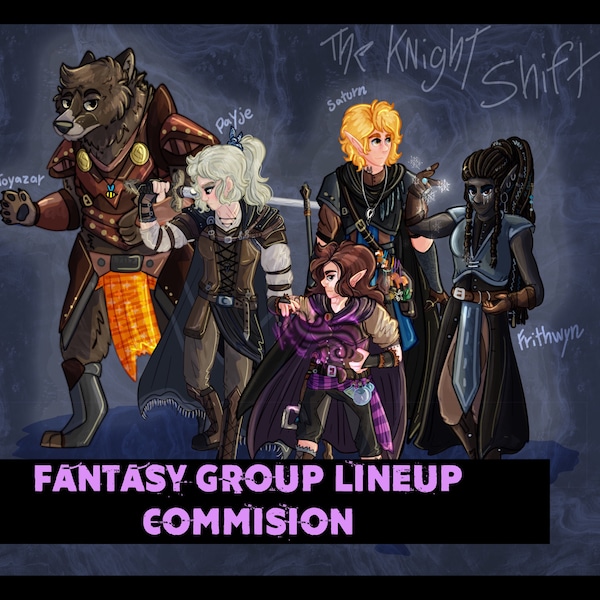Ttrpg Commission Art - Etsy