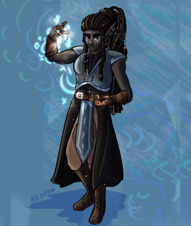 Fantasy Custom Character Portrait, Custom Game Character, Character ...