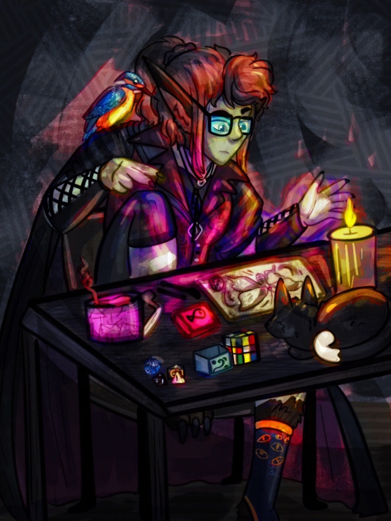 Fantasy Custom Character Portrait, Custom Game Character, Character ...