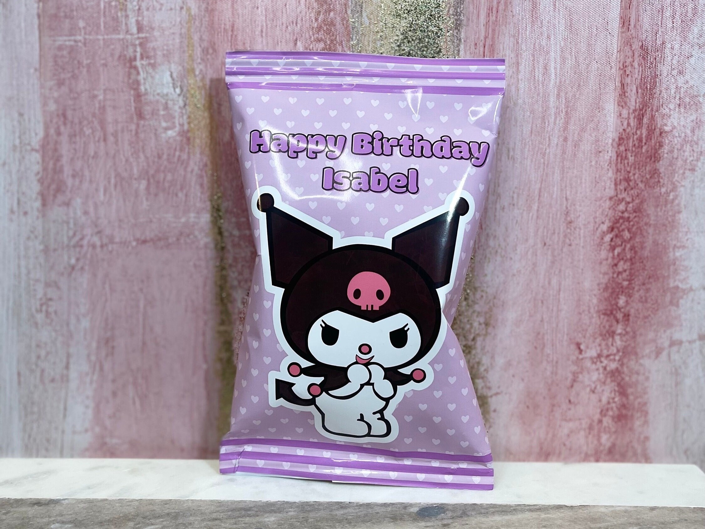 Hello Chips Kitty Party Chip Bags, Hello Blue, Pink, Sanrio Kitty ...