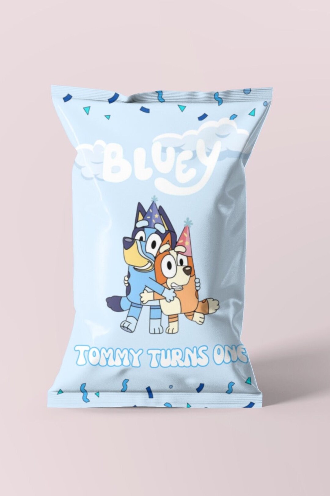 Bluey Chip Bag Party Favors, Bluey Birthday Chips, Bluey Decorations ...