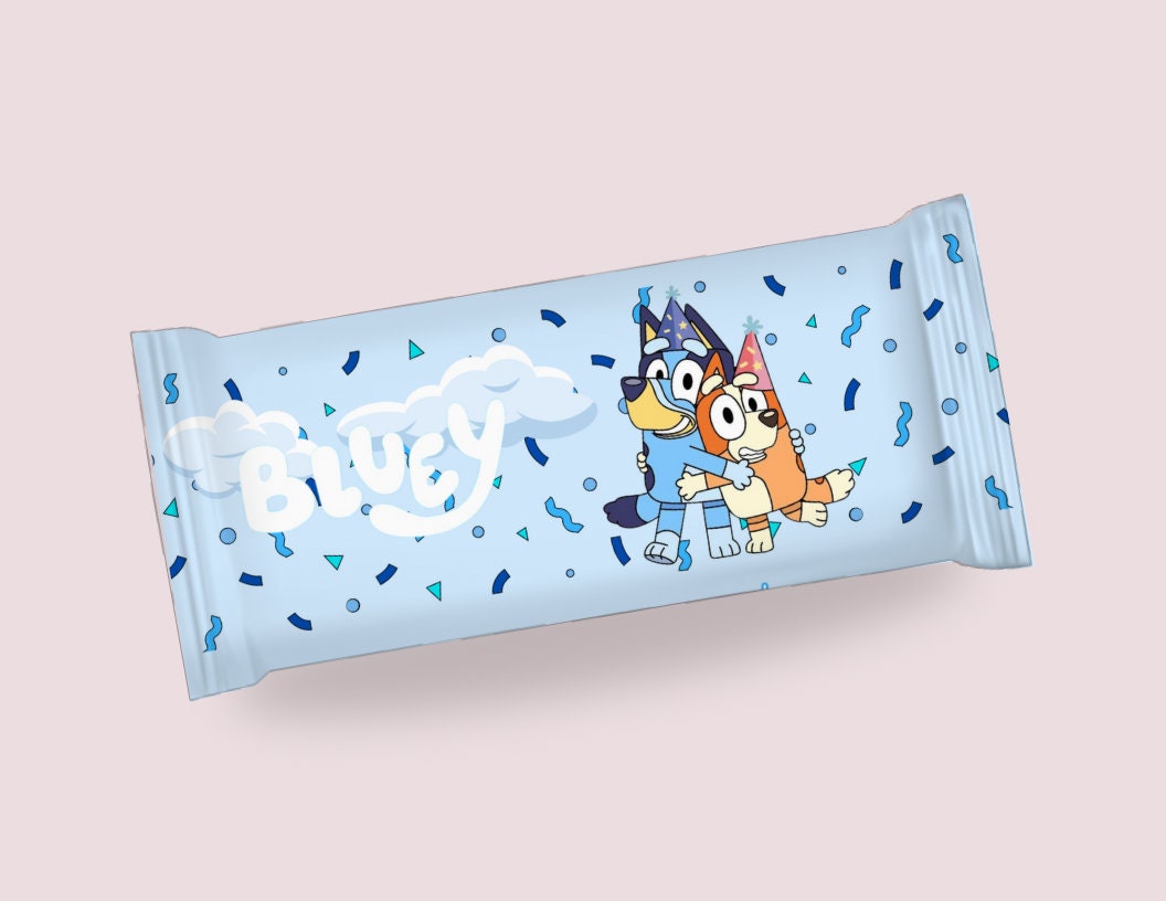 Bluey Chip Bag Party Favors, Bluey Birthday Chips, Bluey Decorations ...
