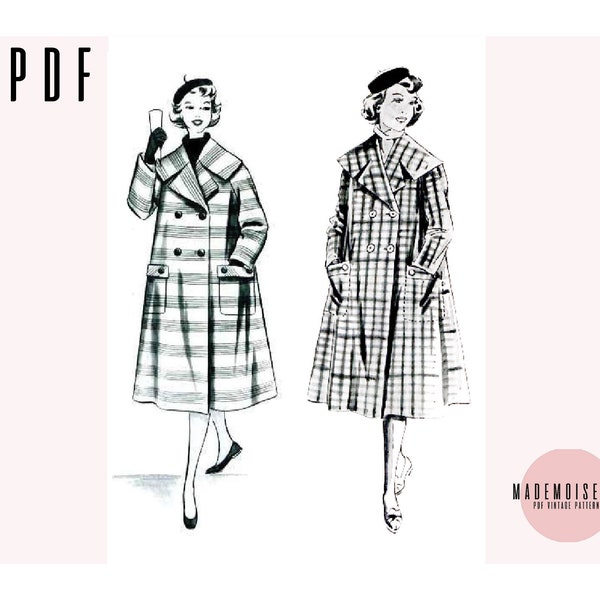 Swing Coat Pattern - Etsy