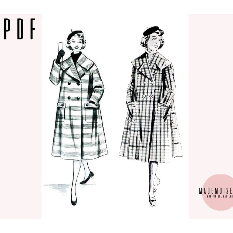 Swing Coat Pattern - Etsy