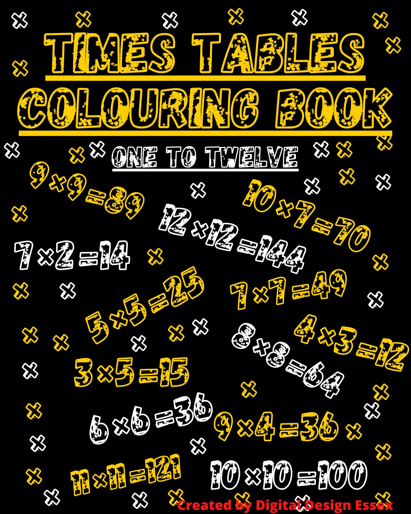My Times Table Colouring Book.| Great for Learning Times Table ...