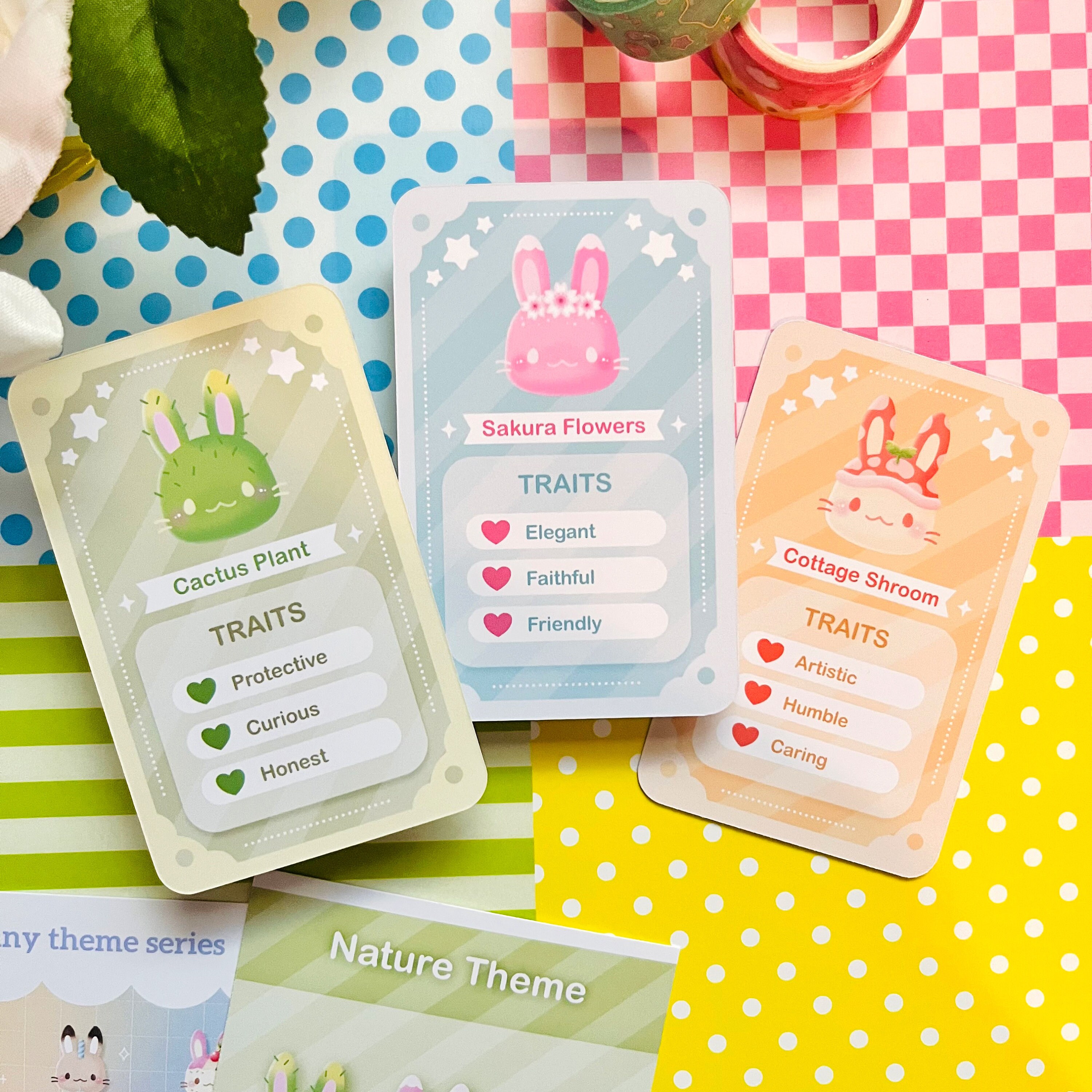 Collectible Bunny Theme | Cake Boba Milk Tea Ice Cream Cloudy Galaxy ...