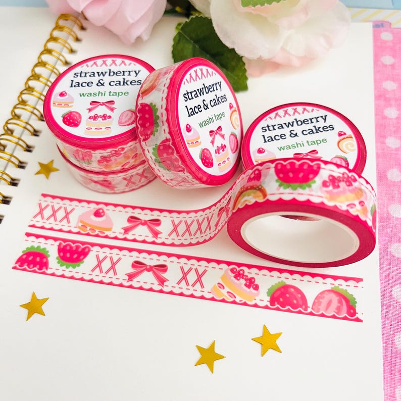 Strawberry Lace | Cute Ichigo Cakes | Red Lacy | Sweets Desserts ...