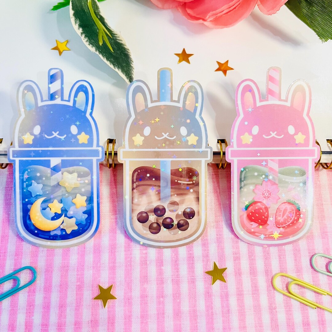 Boba Bubble Tea Drinks | Brown Sugar | Galaxy Moon Stars | Strawberry ...