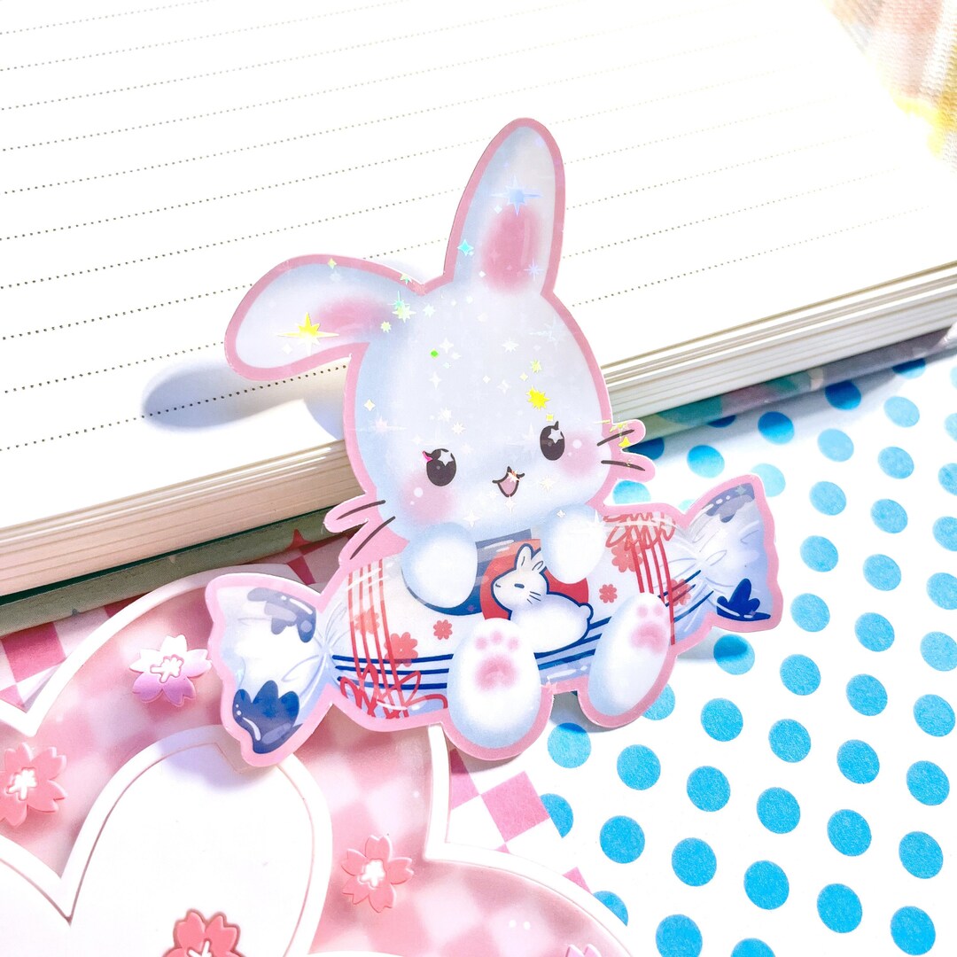 Cutie Kawaii | Milk Candy | White Creamy | Pink Bunny Rabbit Usagi ...