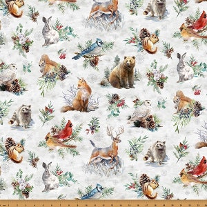 Winter Tales -hoffman Fabrics - Etsy