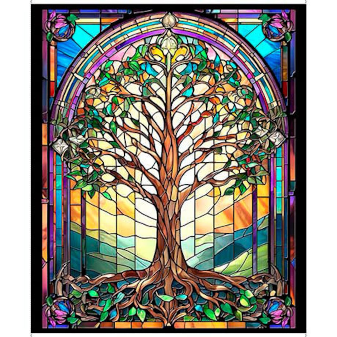 Tree of Life - QT Fabrics - Etsy