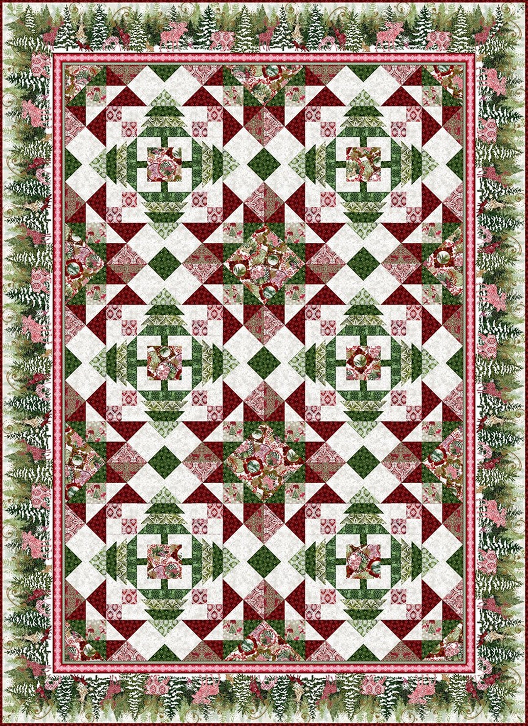 NEW Nature's Winter Quilt Kit Jason Yenter in the Beginning - Etsy