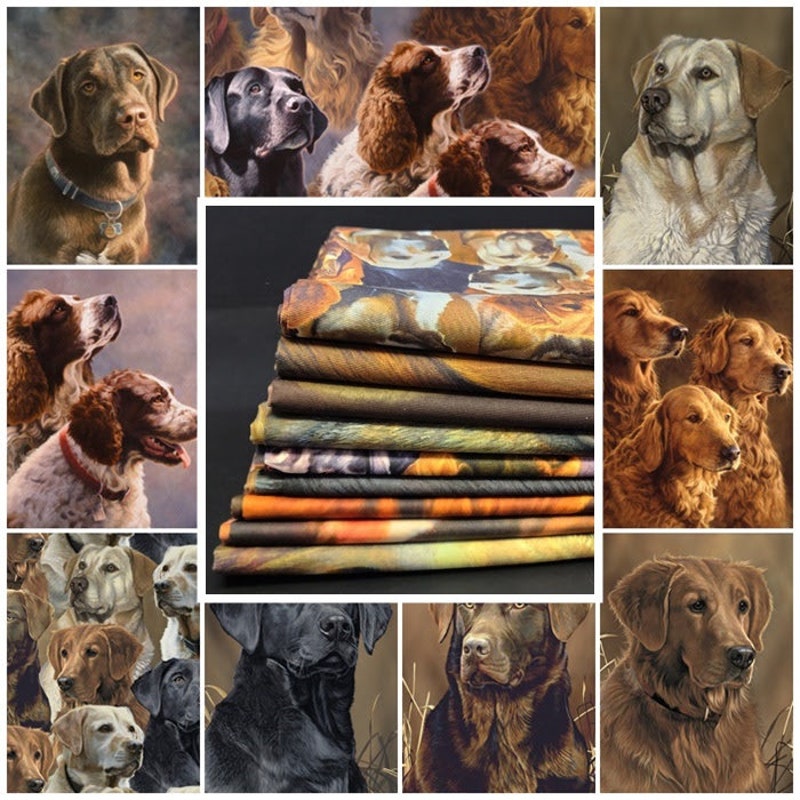 Lab Quilt Panel - Etsy