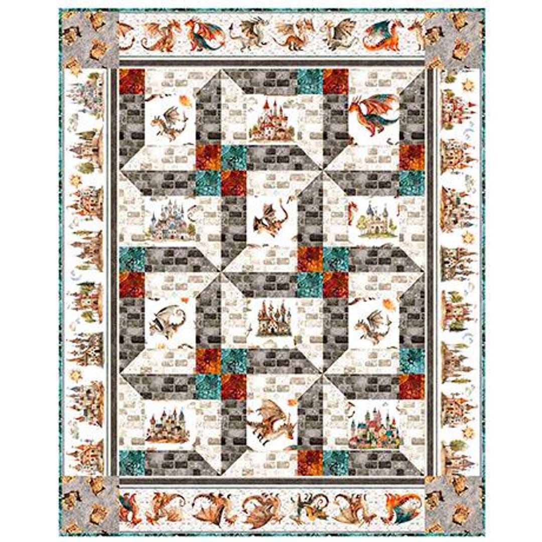 Dragon Dreams - One More Story Kit- Morris Creative Group - QT Fabrics ...