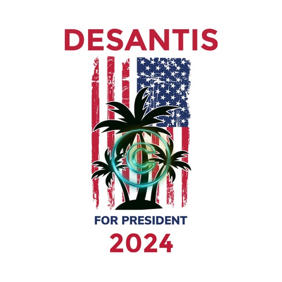 Desantis President Campaign Png Svg Silhouette Cricut America - Etsy