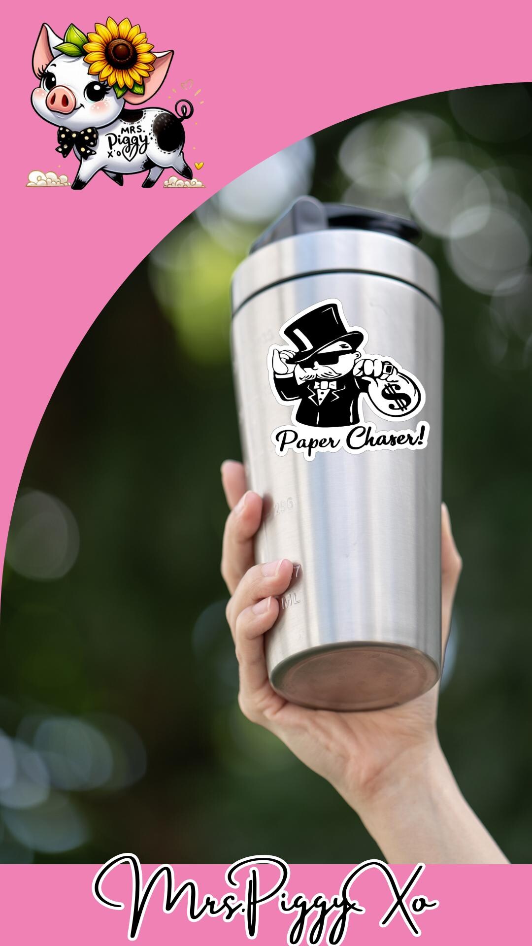 Paper Chaser Monopoly Man Sticker, Paper Chaser Sticker, Monopoly Man ...