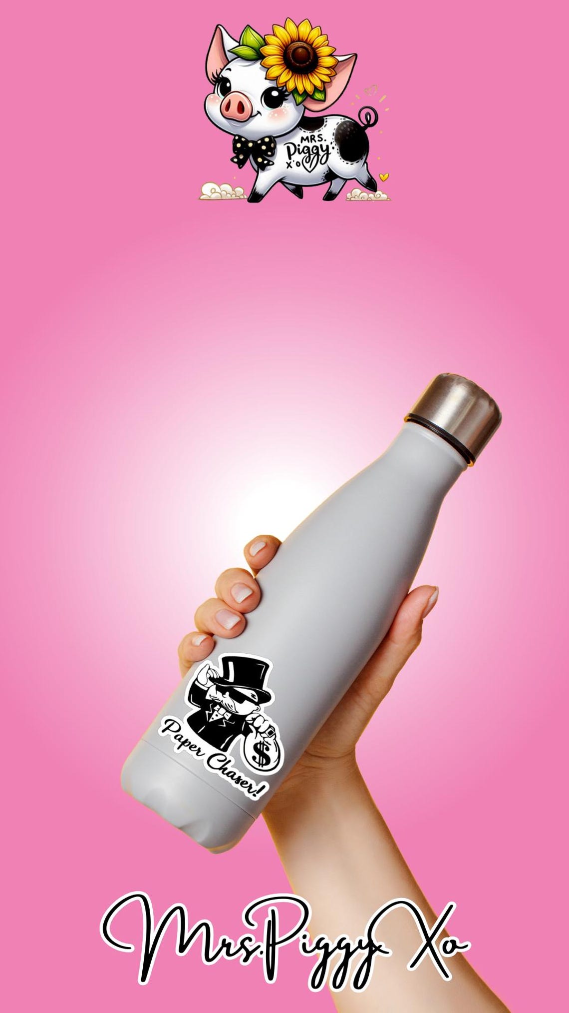 Paper Chaser Monopoly Man Sticker, Paper Chaser Sticker, Monopoly Man ...
