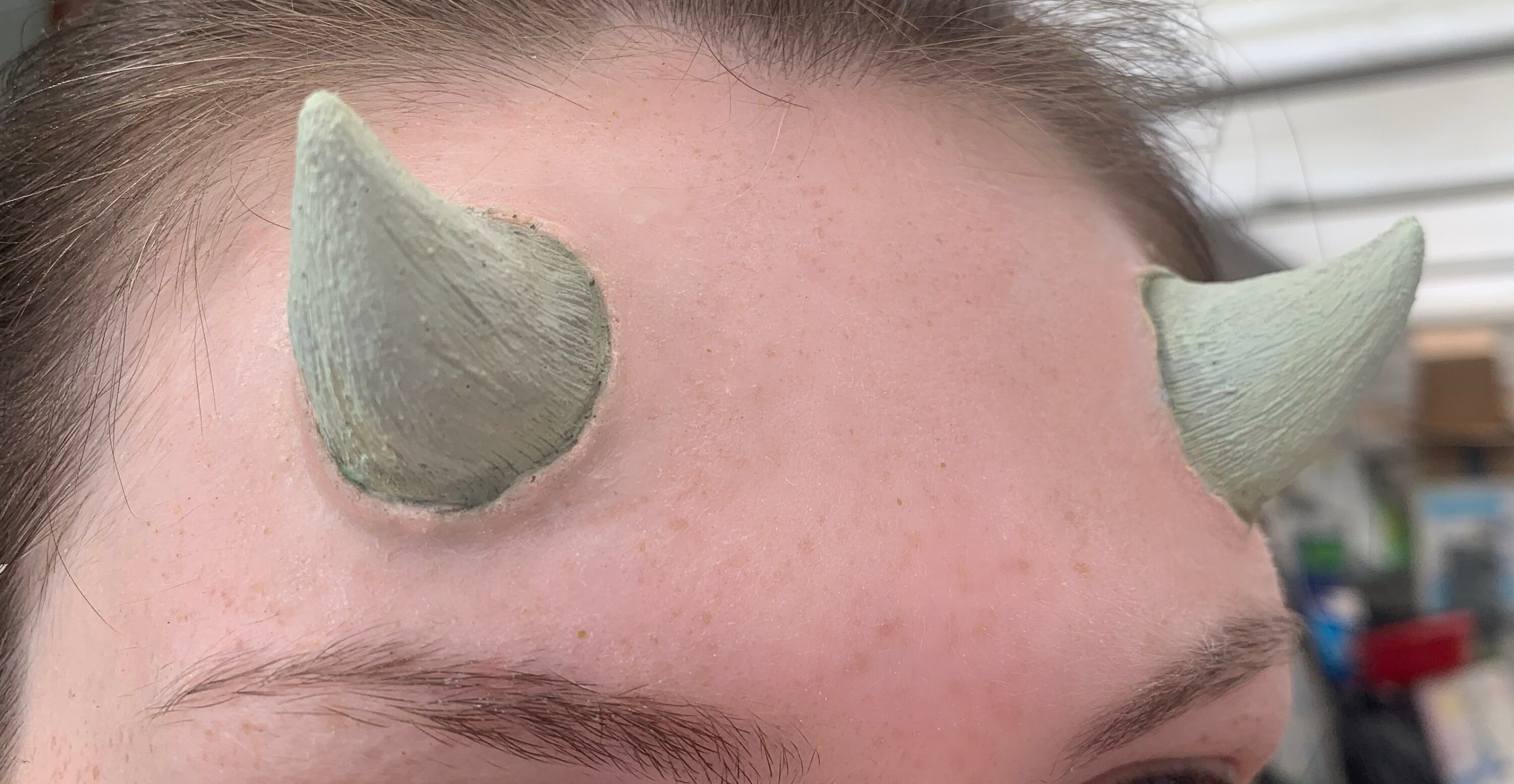 Encapsulated Silicone Horns SFX makeup Halloween cosplay | Etsy