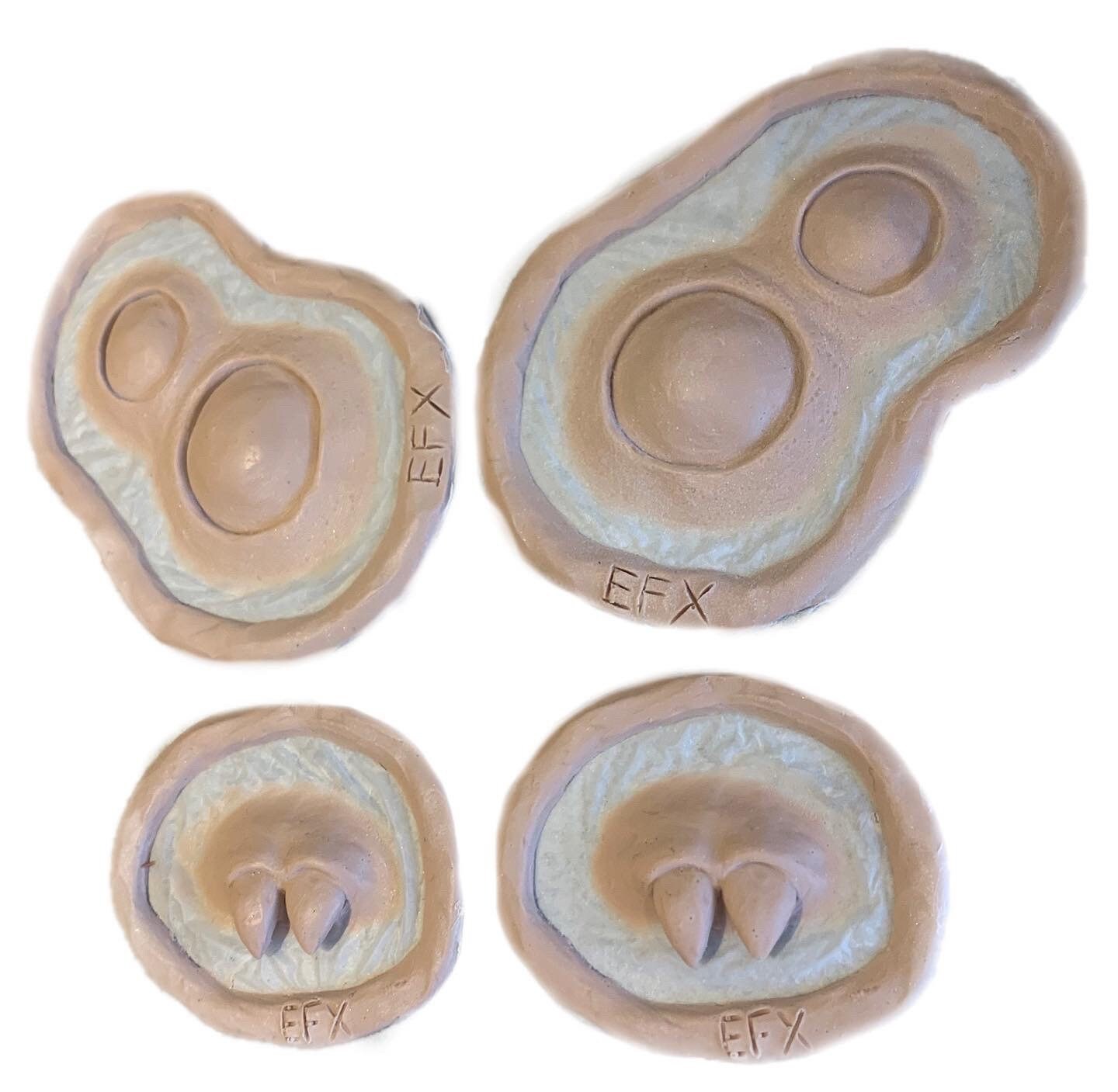 Spider Prosthetic 2 Eye Pieces 2 Fang Pieces Makeup SFX - Etsy UK