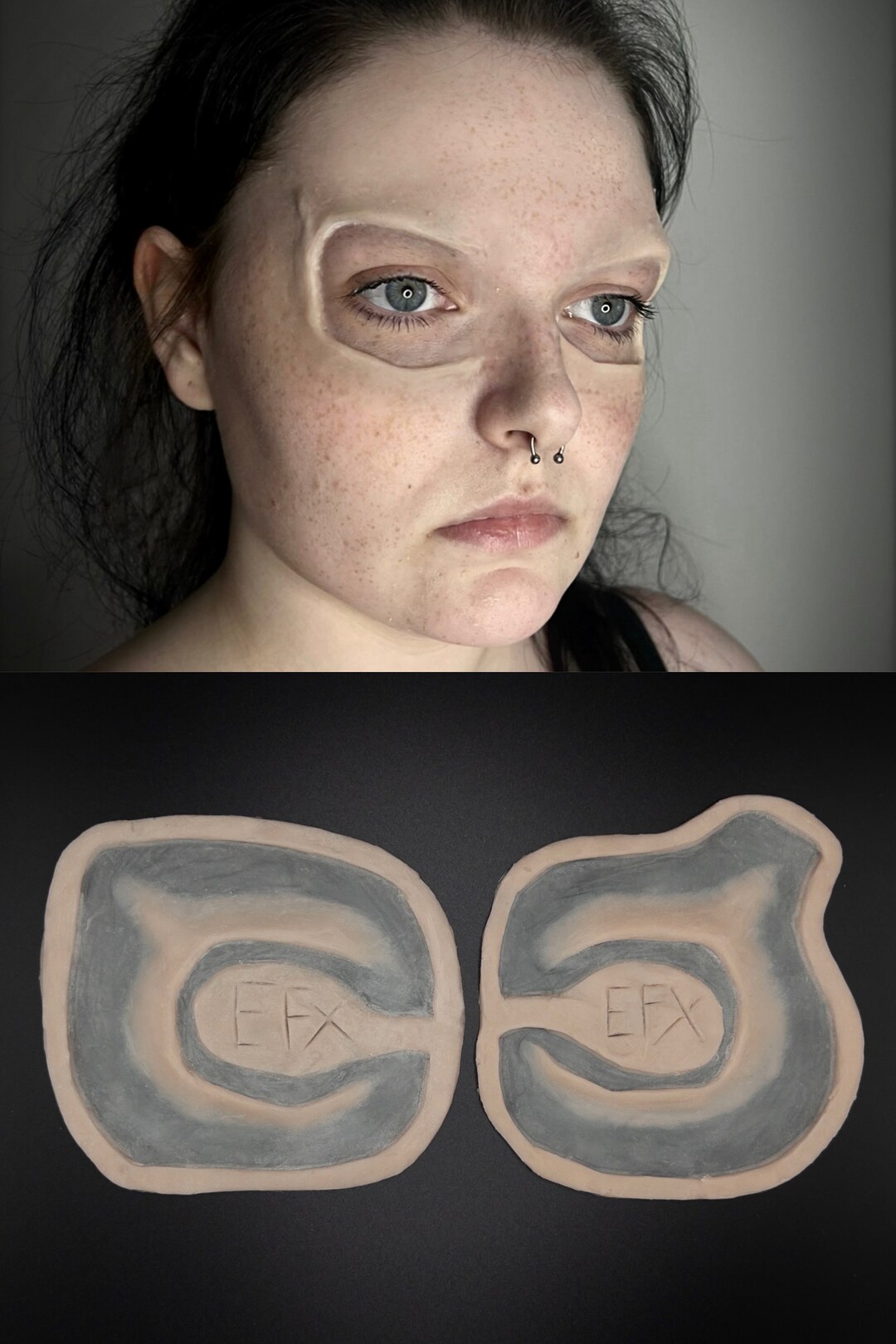 Encapsulated Prosthetic Eye Sockets, Zombie, Skull, Skeleton, SFX ...