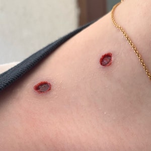 Vampire Bite Prosthetic, Horror, Cosplay, Sci-fi, Bloody, SFX, Makeup ...