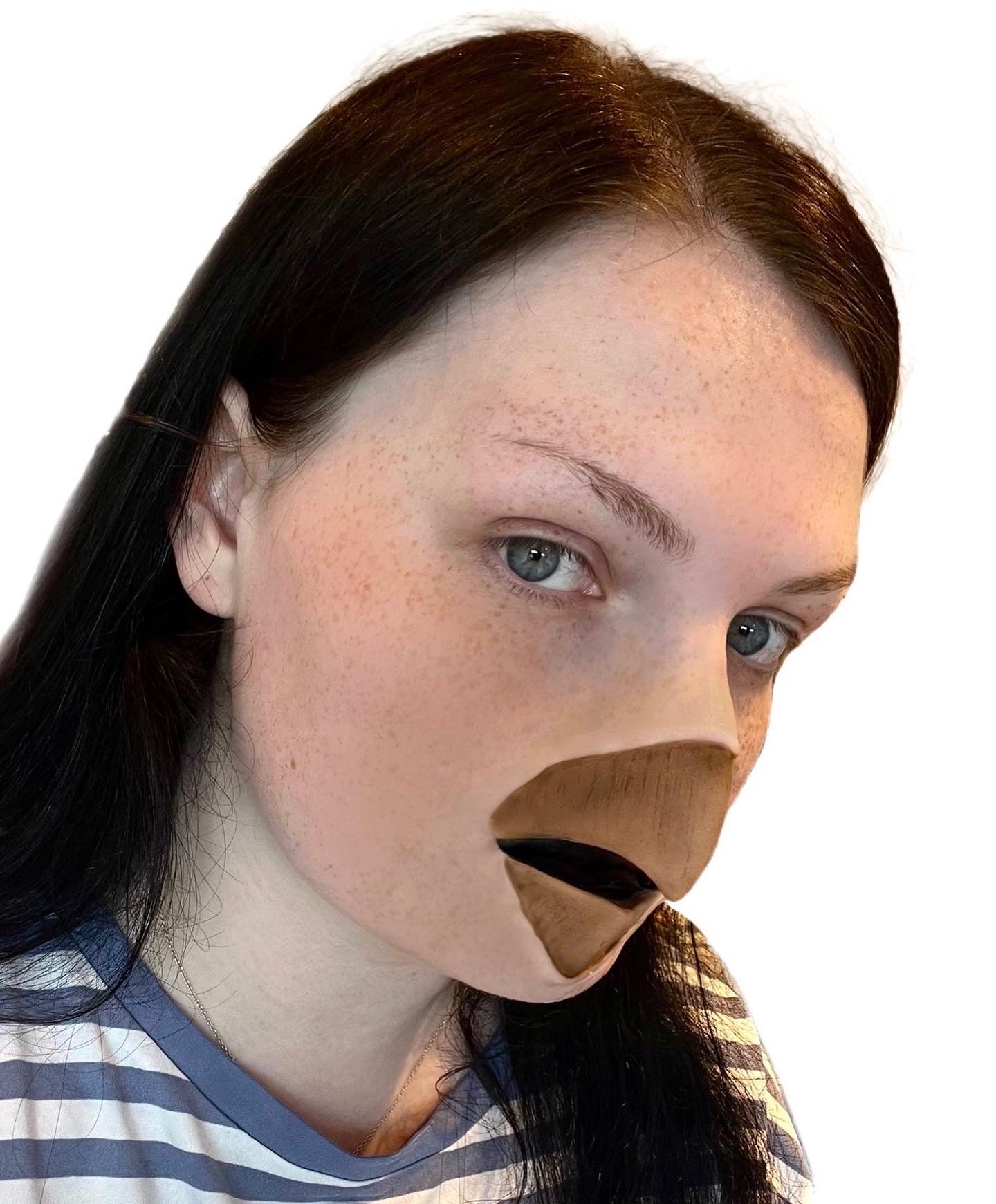 Eagle Beak Prosthetic Bird SFX Makeup Fantasy Cosplay - Etsy