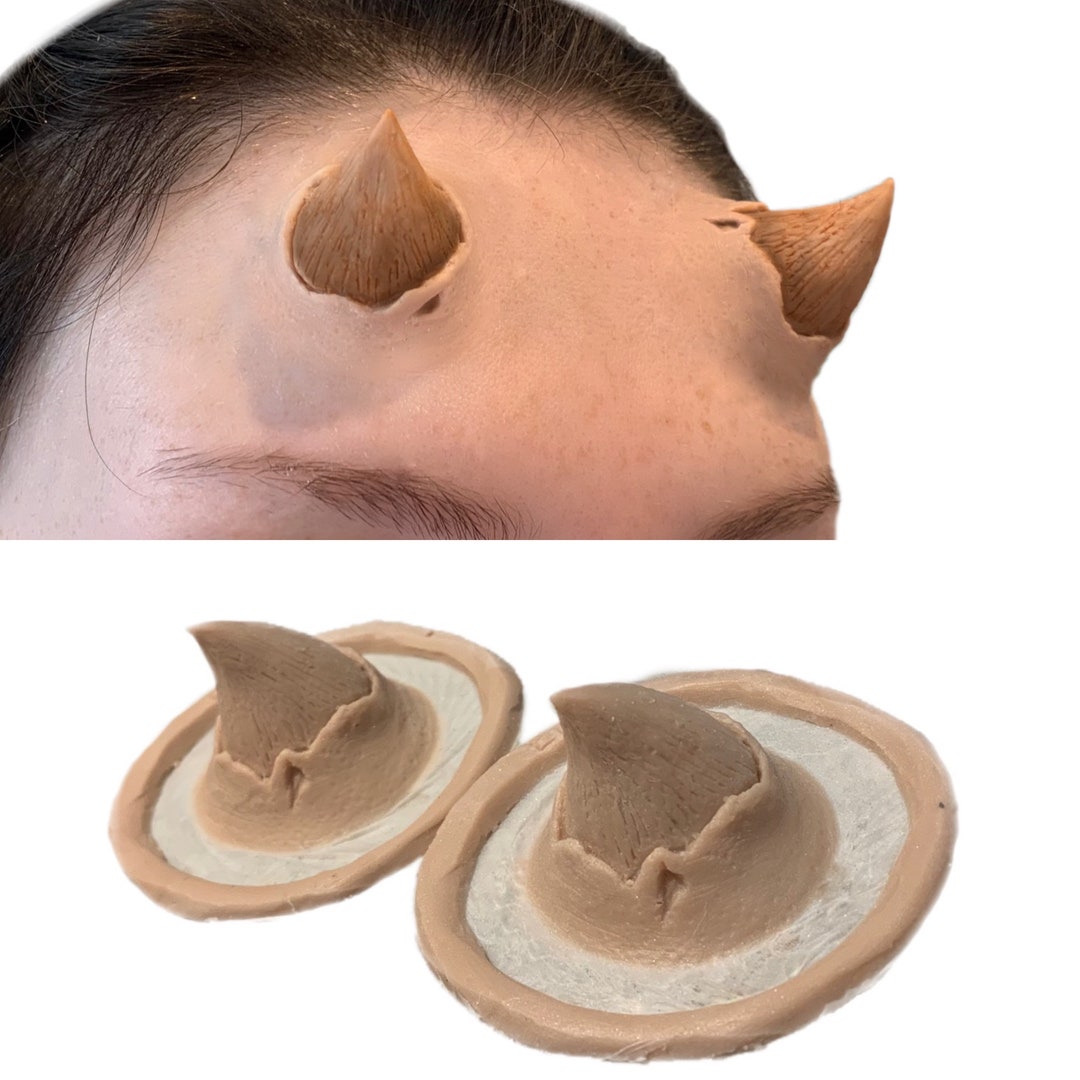 Horn Prosthetics, Devil, Fantasy, SFX, Makeup, Cosplay, Larp, Halloween ...