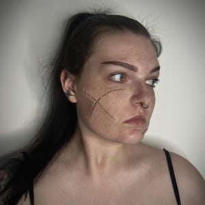 Encapsulated Silicone Stapled Cuts Prosthetic, Scars, Horror, SFX ...