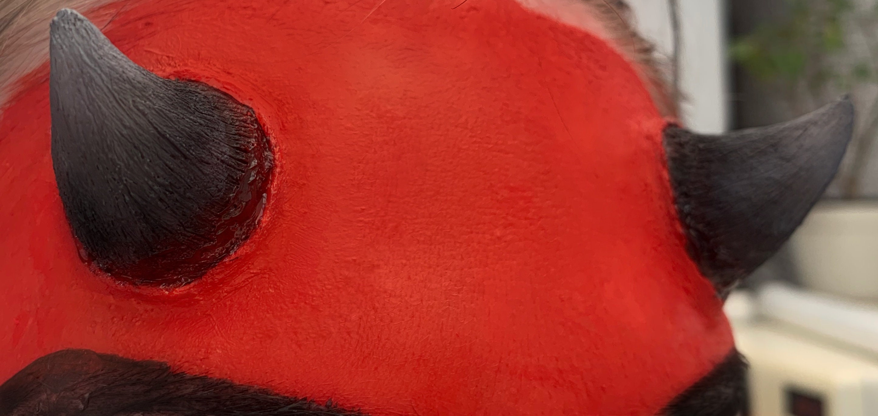 Encapsulated Silicone Horns SFX makeup Halloween cosplay | Etsy