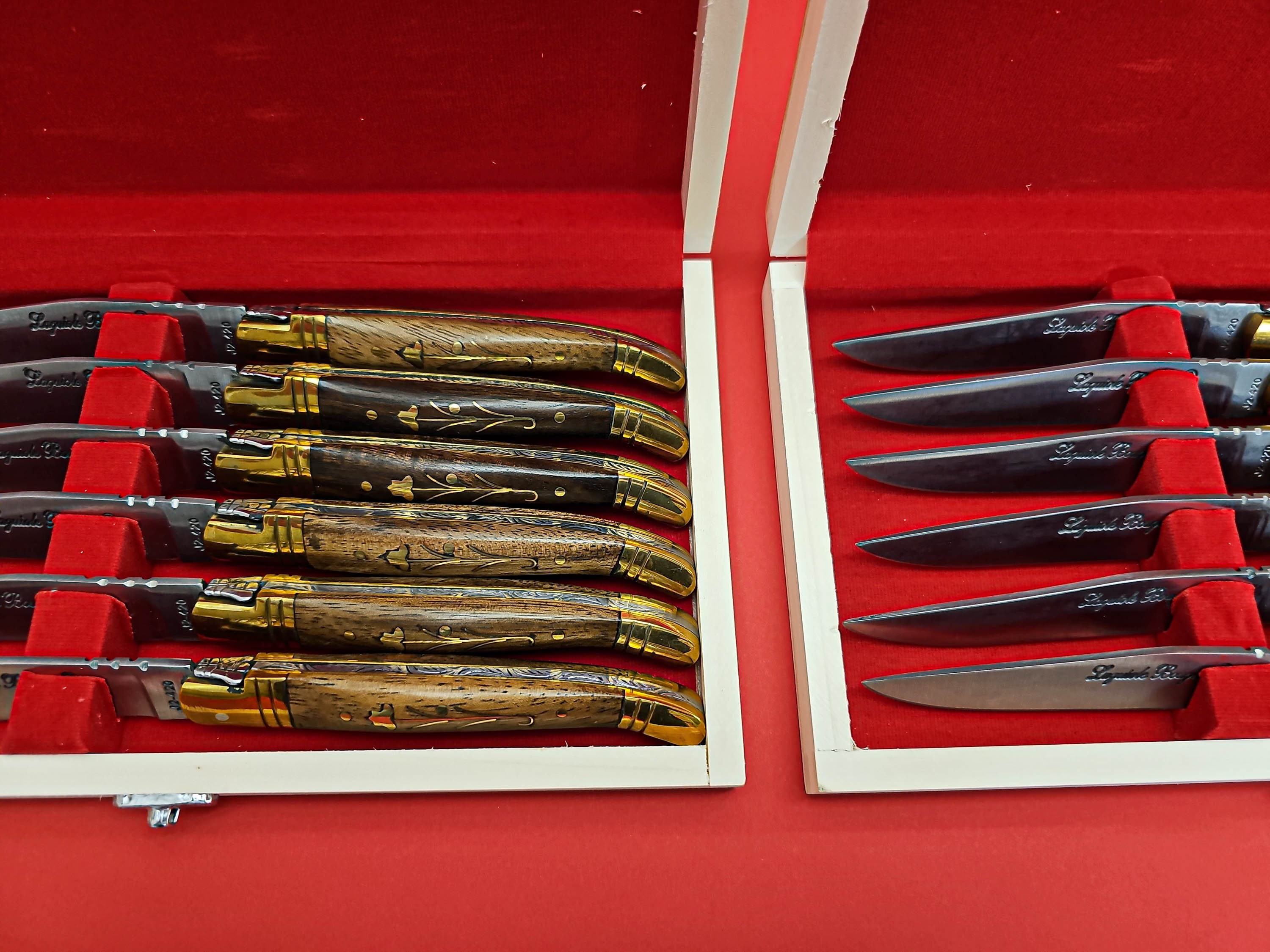 Set of 12 French Laguiole Handle Steak Knives - Etsy