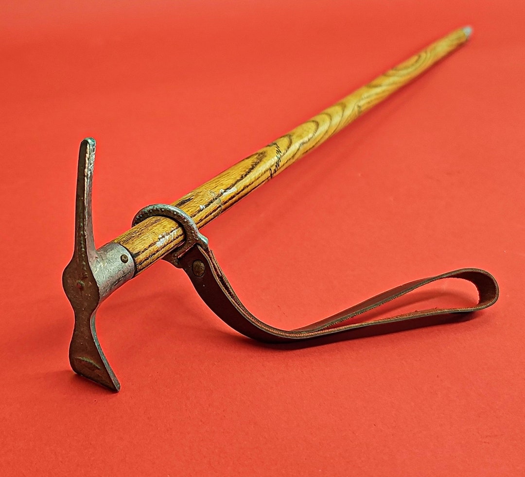 Vintage Unusual Walking Stick Pickle Axe Ice Axe Eispickel - Etsy