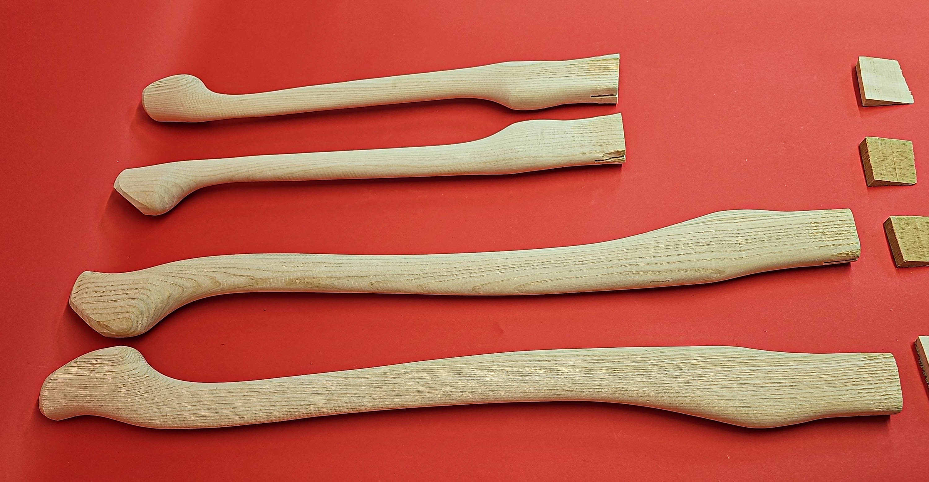 Lot of 4 Pcs 20" - 26" (500 - 660 Mm) Replacement Axe Handle Blank Hand ...