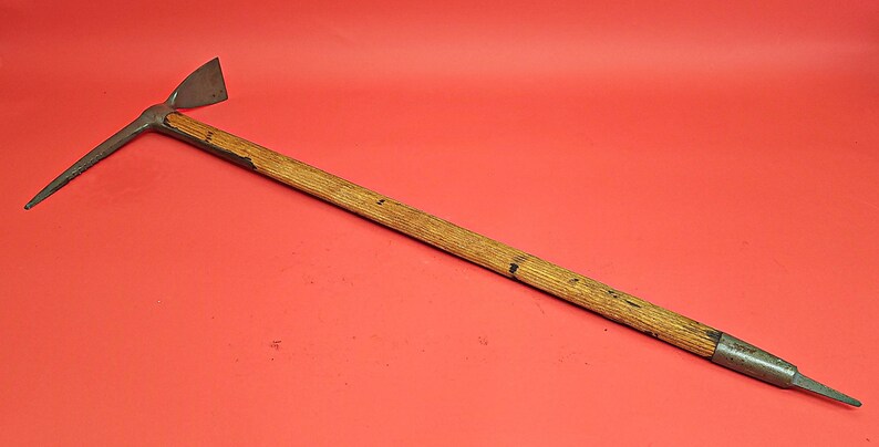 Vintage Unusual Walking Stick Pickle Axe Ice Axe Eispickel - Etsy