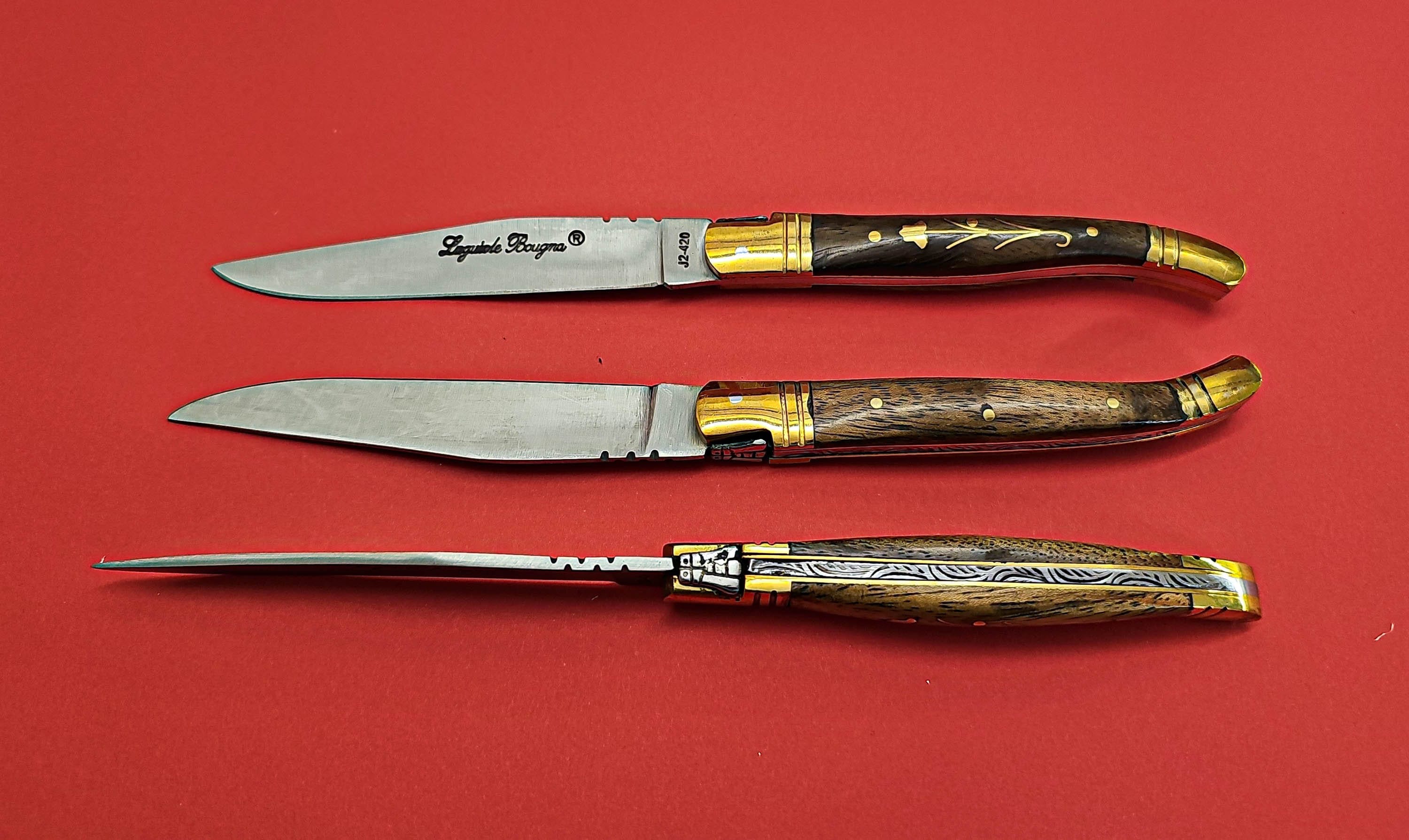 Set of 12 French Laguiole Handle Steak Knives - Etsy