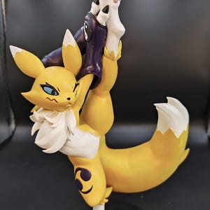 Digimon Renamon Figurines | DIY Renamon Figure Kit - Etsy