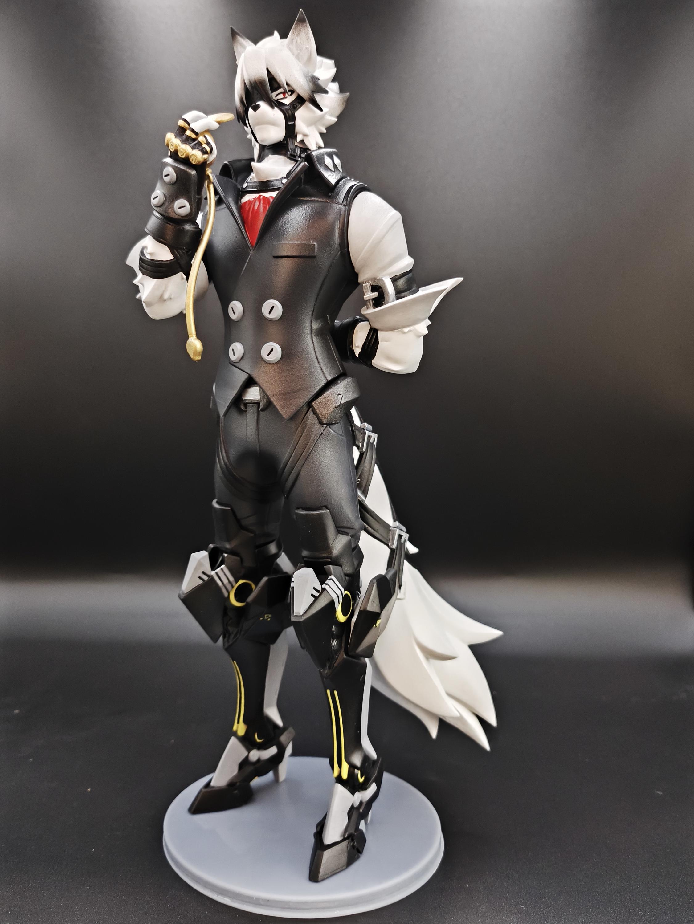 Von Lycaon Resin Figure | DIY Figure Kit (zenless Zone Zero) - Etsy