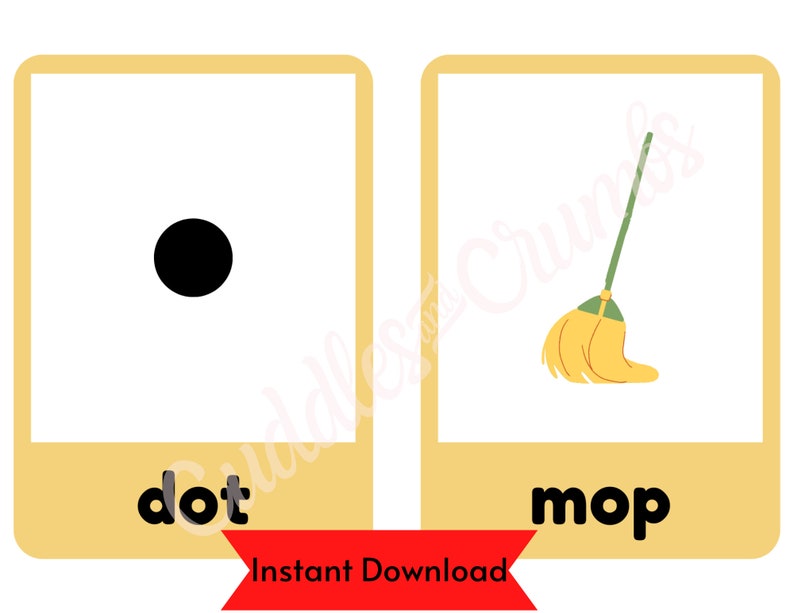 Long and Short O Sound Flashcards for Elementary, Homeschool, Young ...