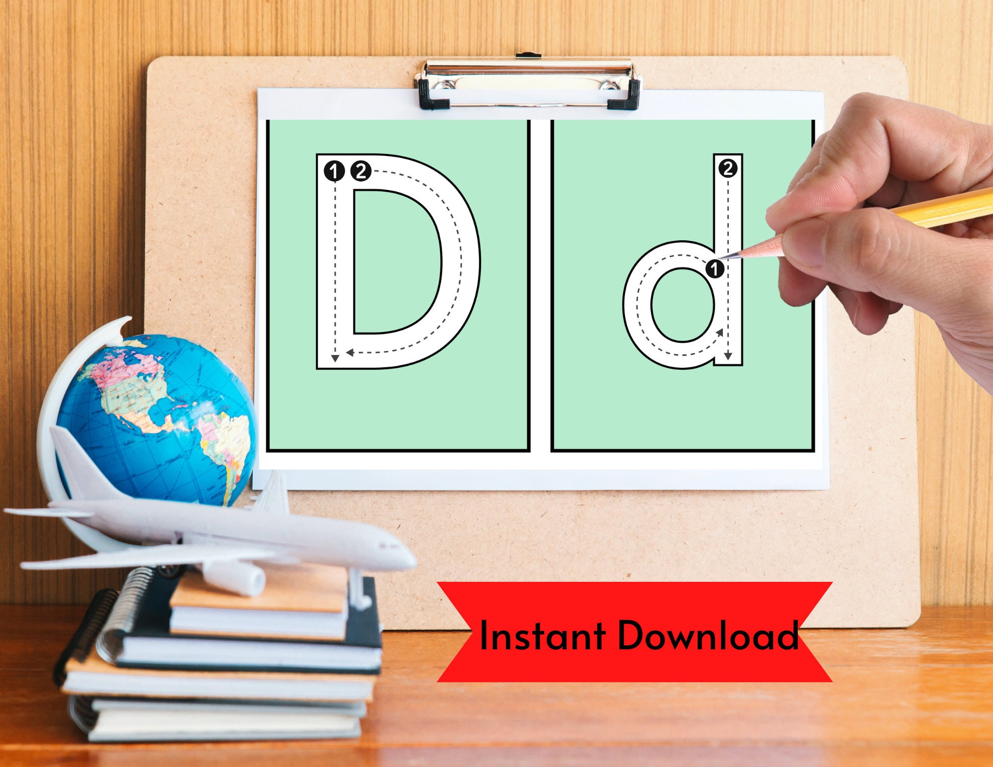 Alphabet Flashcards, Trace and Learn Toddler, Pre K, Kindergarten, - Etsy