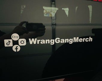 Custom Twitch Name Vinyl Decal Personalized Twitch Username Sticker ...