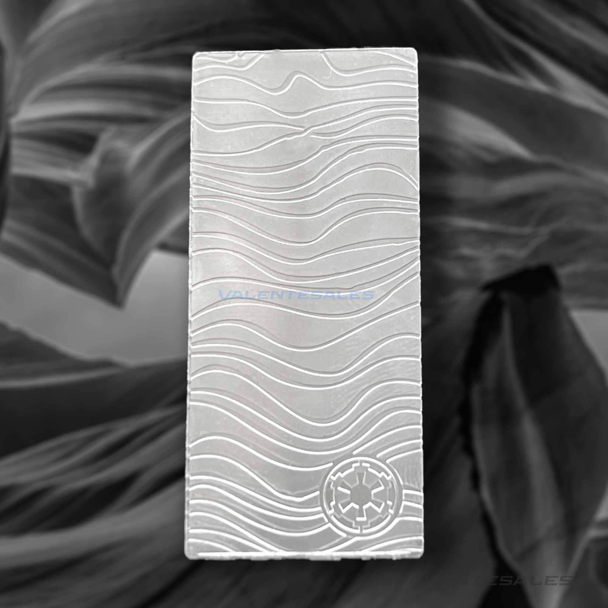 1 Oz Silver Star Wars Official Mandalorian Beskar Bar Niue - Etsy